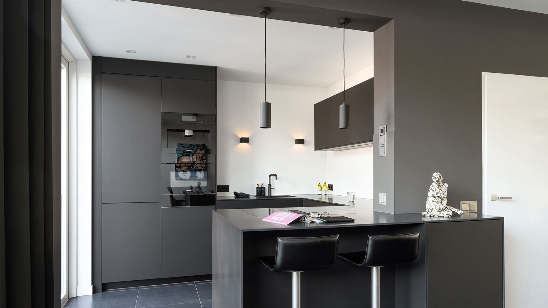 Santos in diverse zwart en grijstinten